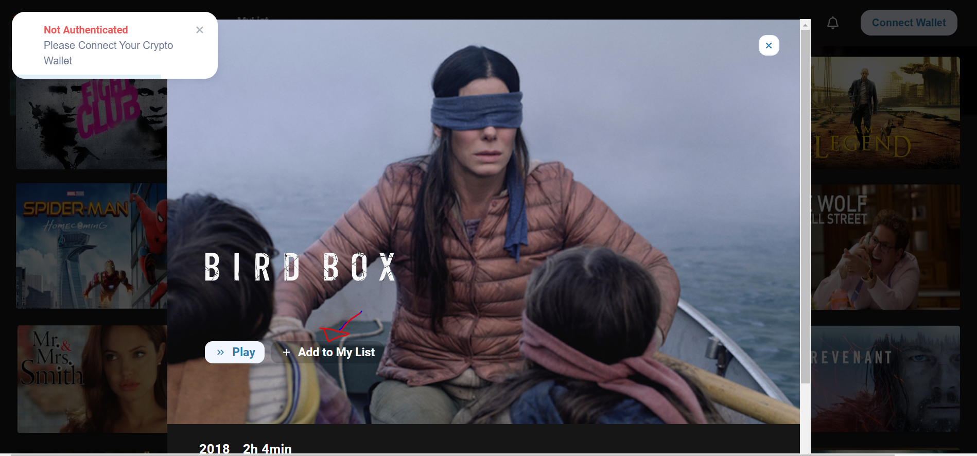 GitHub - carlosjvargase/cjveflix: 🇺🇸 Netflix inspired movie app, using crypto wallet ...