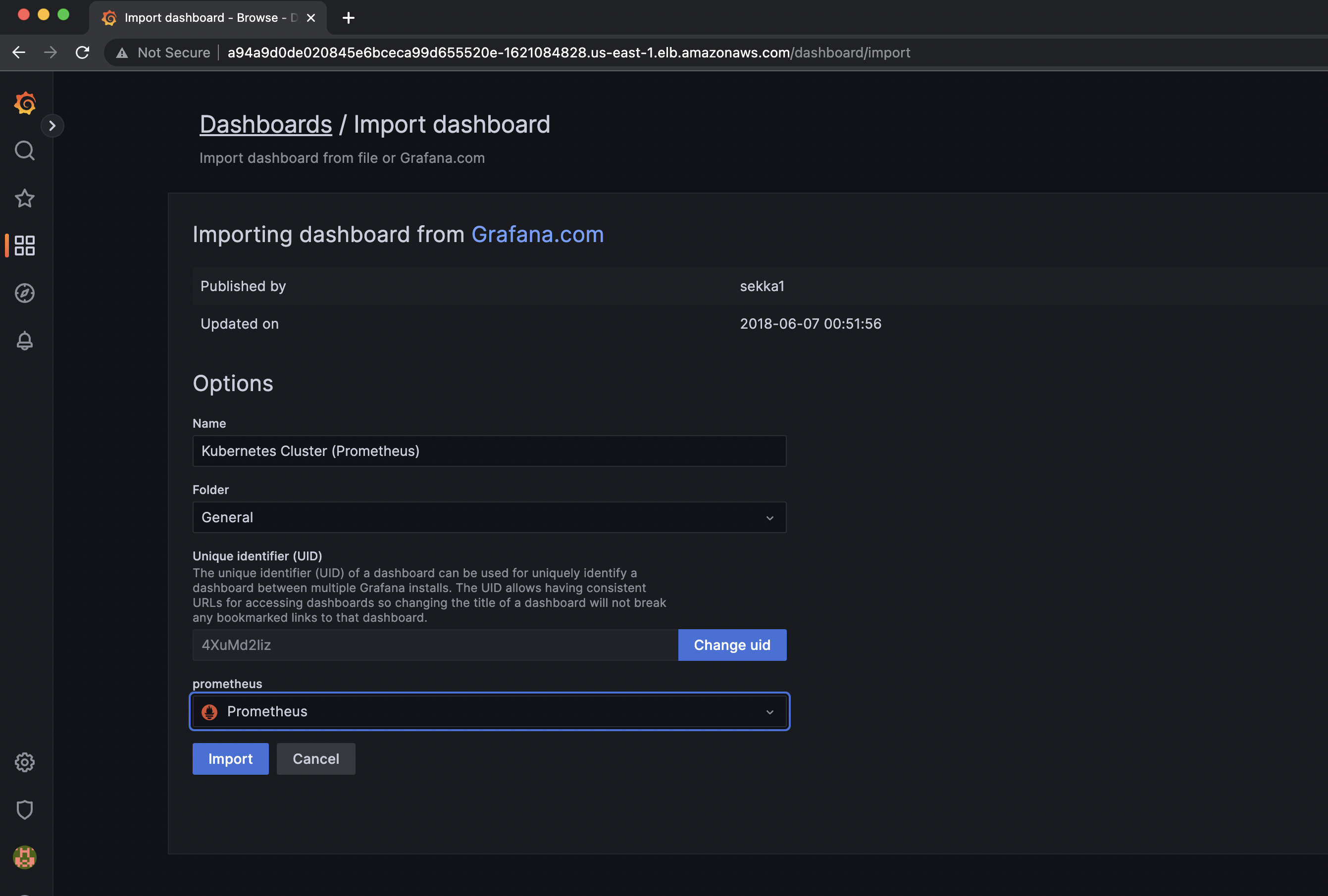 GitHub - otammato/Monitoring_AWS_EKS_Kubernetes_cluster_Prometheus_Grafana