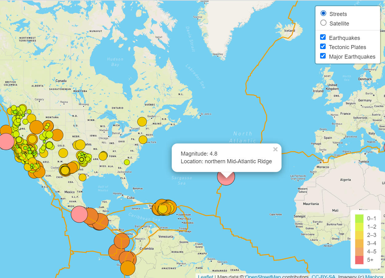 GitHub - SamSteffen/Mapping_Earthquakes: A visualization of global geographic earthquake data ...