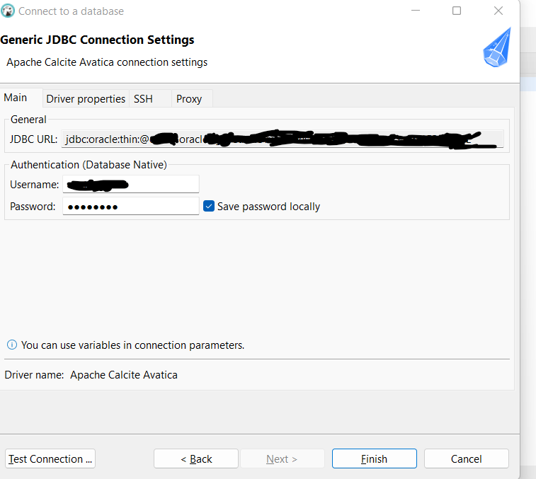 Unable to create Oracle JDBC connection in DBeaver using Calcite · Issue #17317 · dbeaver ...