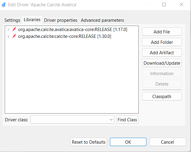 Unable to create Oracle JDBC connection in DBeaver using Calcite ...