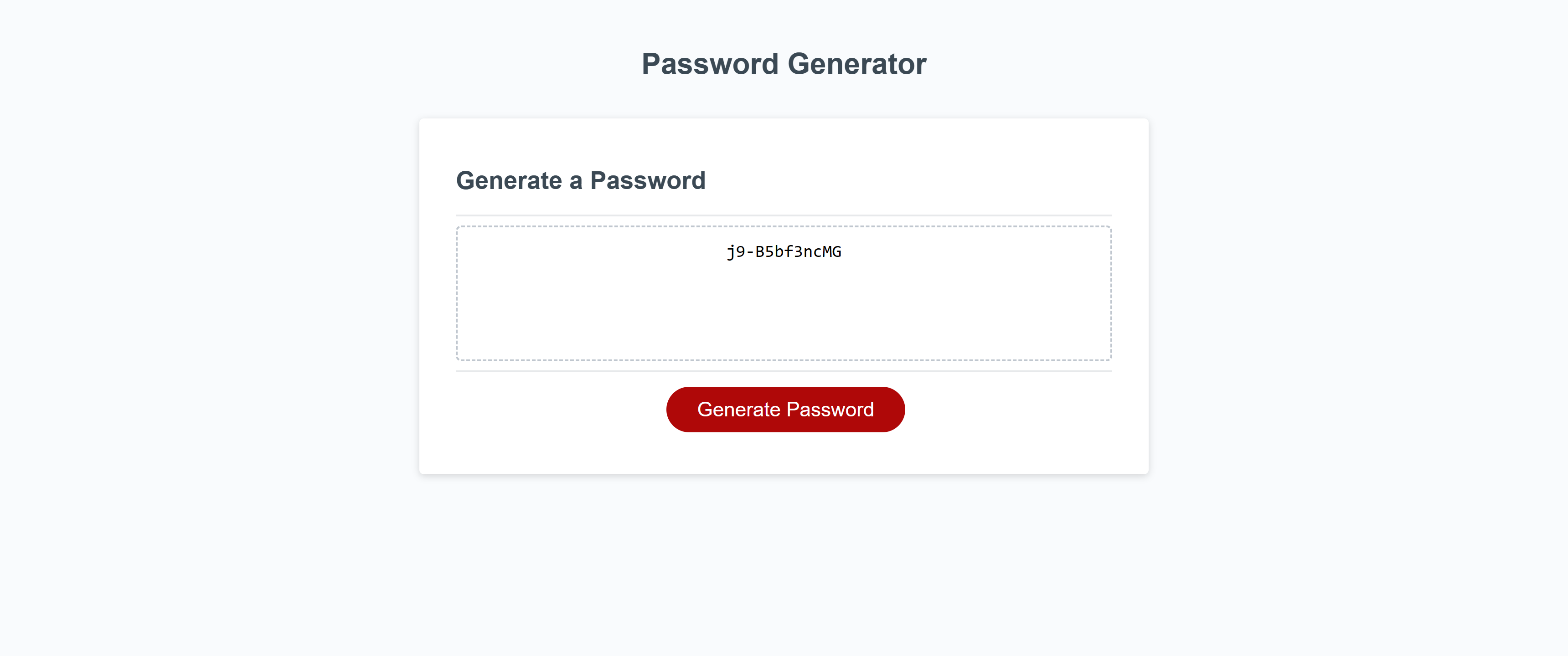 GitHub - jdelvalle12/password-generator