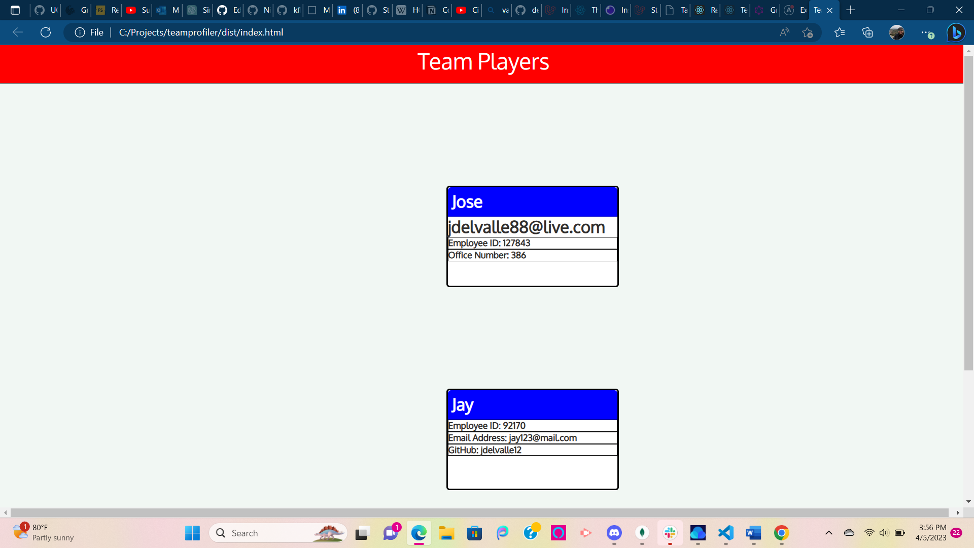 GitHub - jdelvalle12/teamprofiler