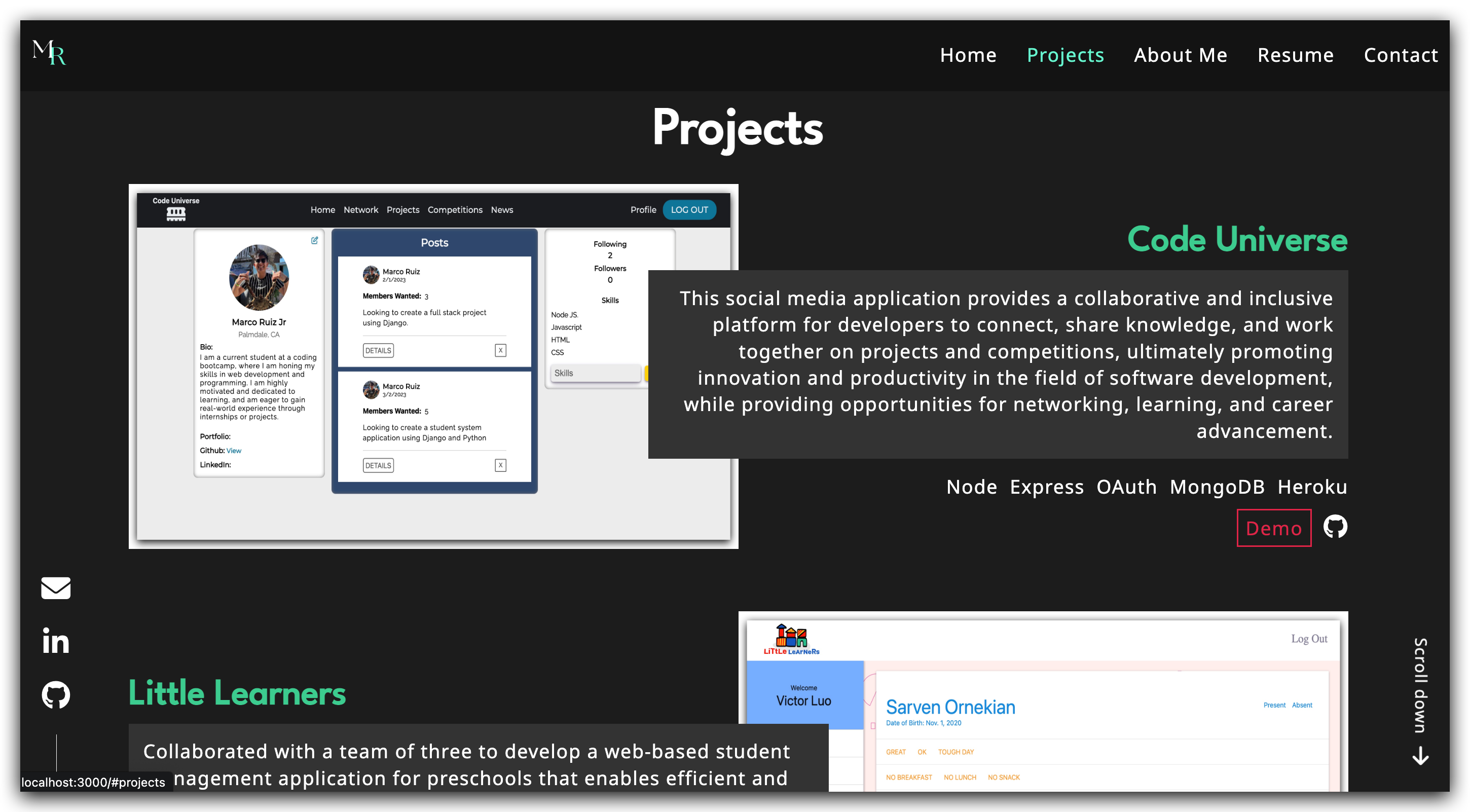 GitHub - mar69287/react-portfolio