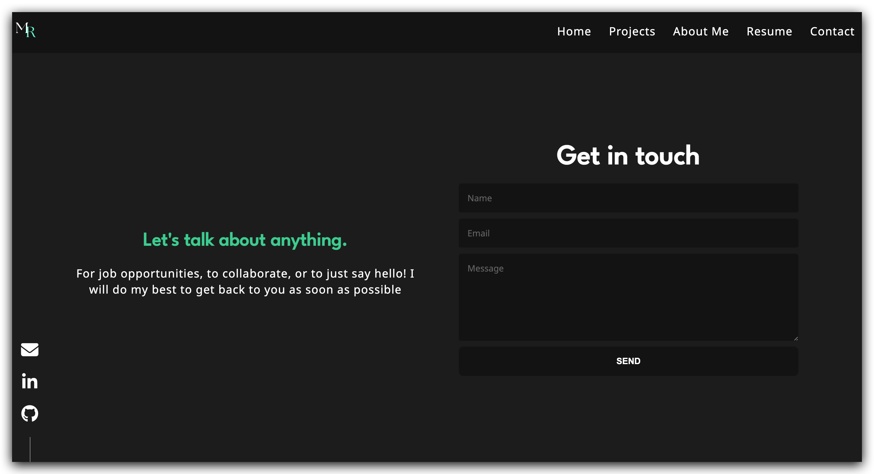 GitHub - mar69287/react-portfolio