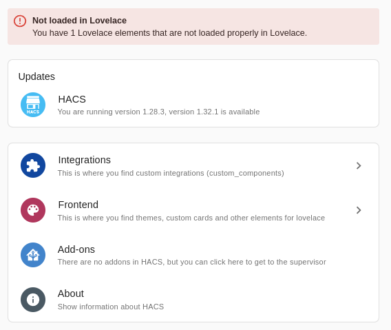 HACS 1.28.3 does not work with HASS 2023.7.2 and does not update · Issue #3199 · hacs ...