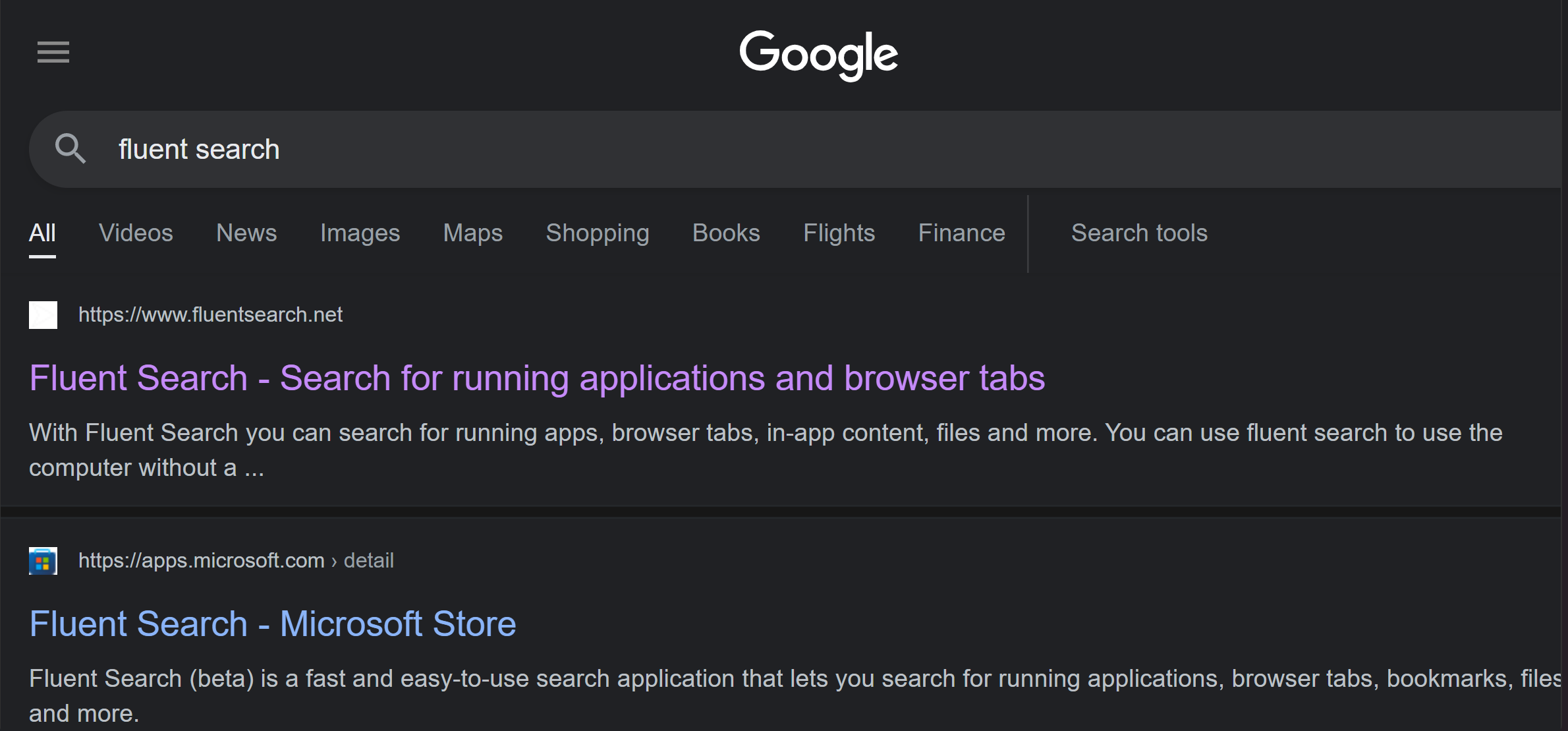 'Back' shortcut in mobile preview · Issue #616 · adirh3/Fluent-Search · GitHub