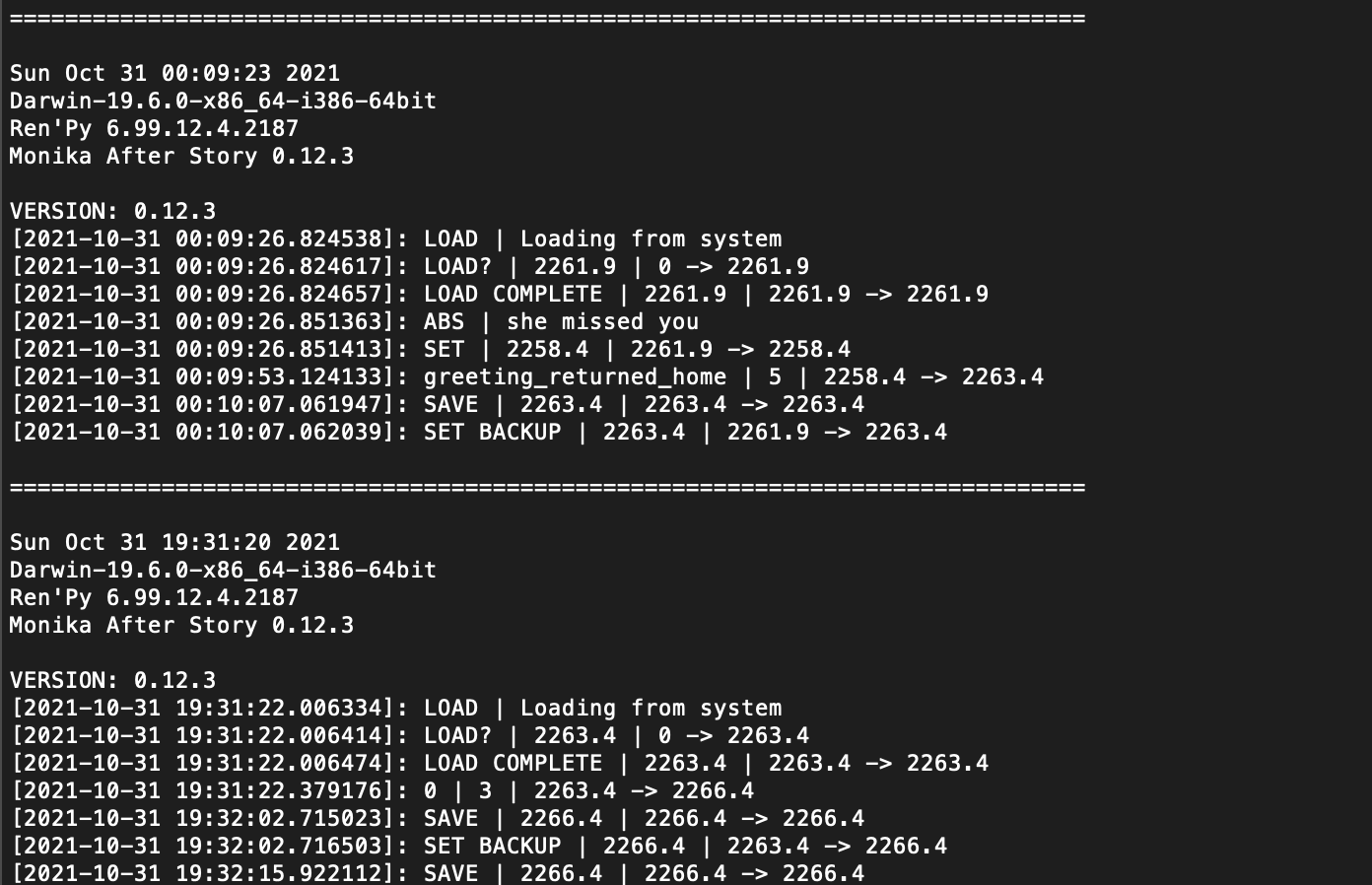 No Updates To Afflogtxt · Issue 9646 · Monika After Storymonikamoddev · Github 6153