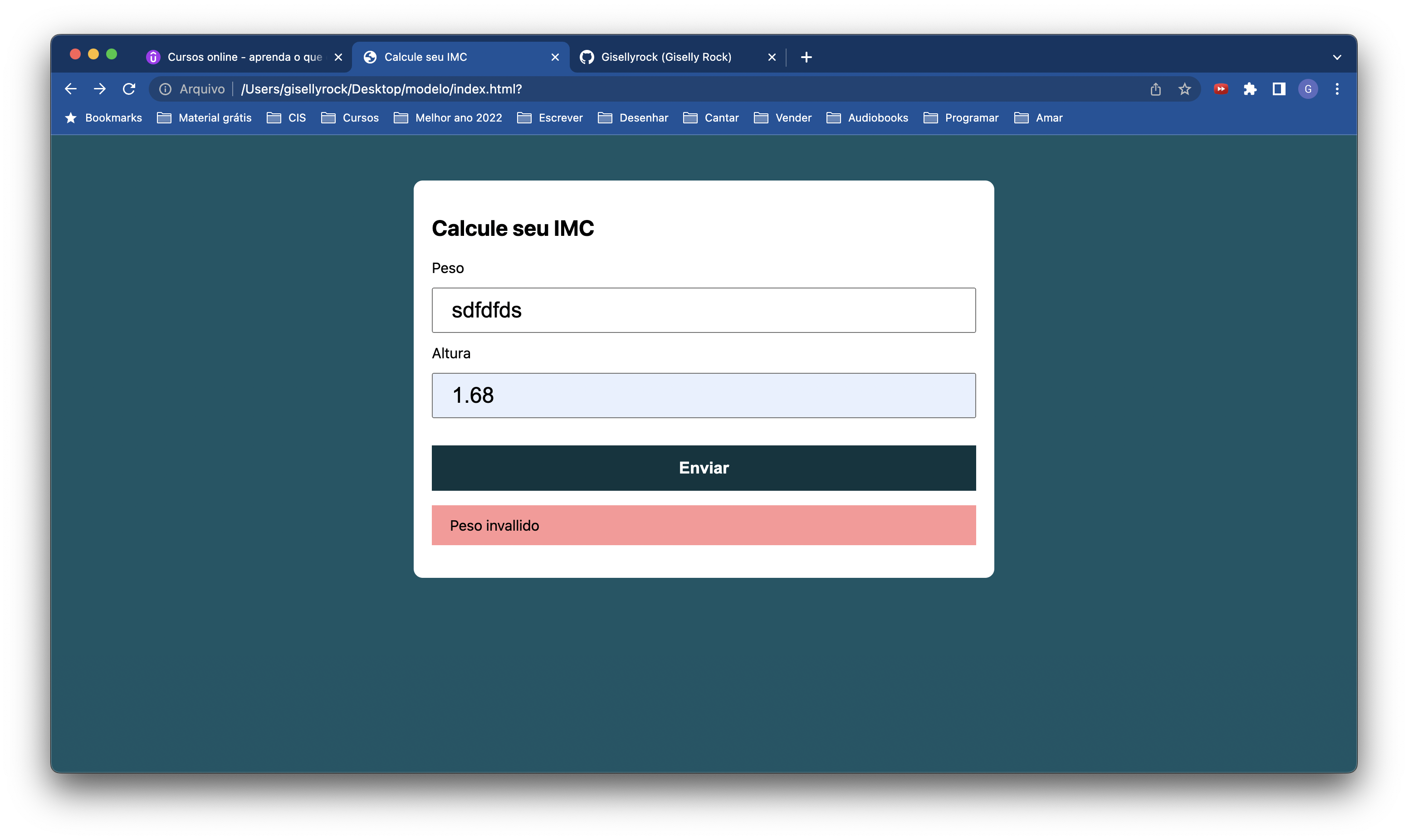 Github Gisellyrockprojeto Imc Projeto Usando Html Css E Javascript 0173