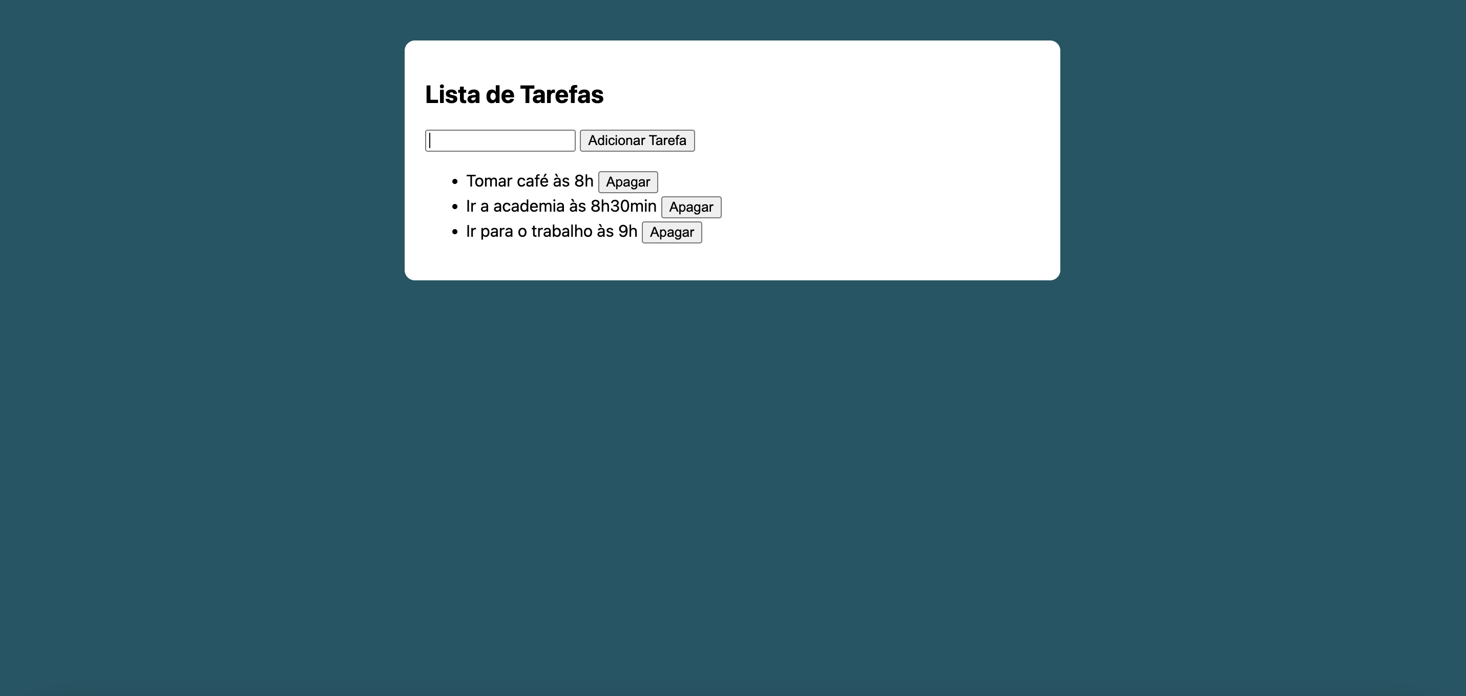 GitHub - Gisellyrock/To-Do-List: Nesse projeto aprendi mais sobre as ferramentas do JavaScript ...