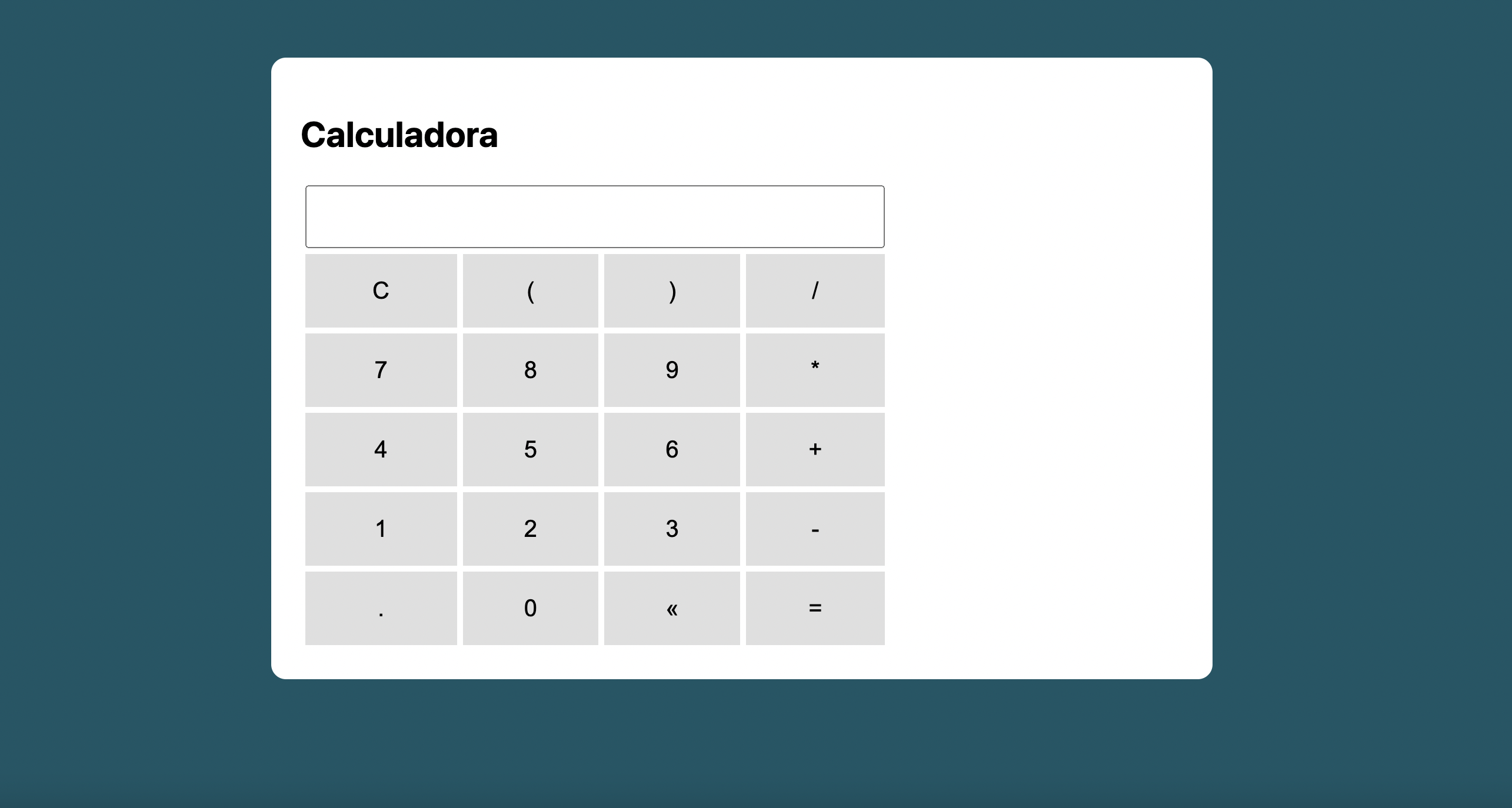 GitHub - Gisellyrock/CalculatorWithFactoryFunctions: Calculadora usando Factory Functions in ...