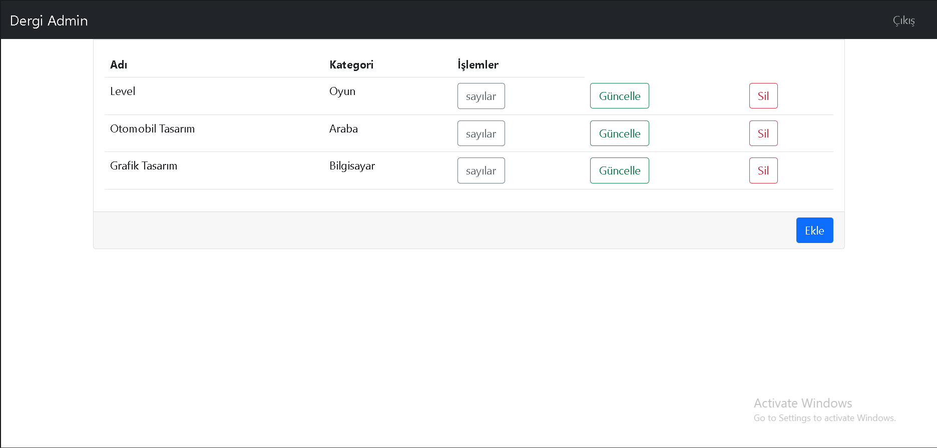 GitHub - dogukanonay3/DergiCms_: Kullanılar Teknolojiler -Repository Pattern -Dependency ...