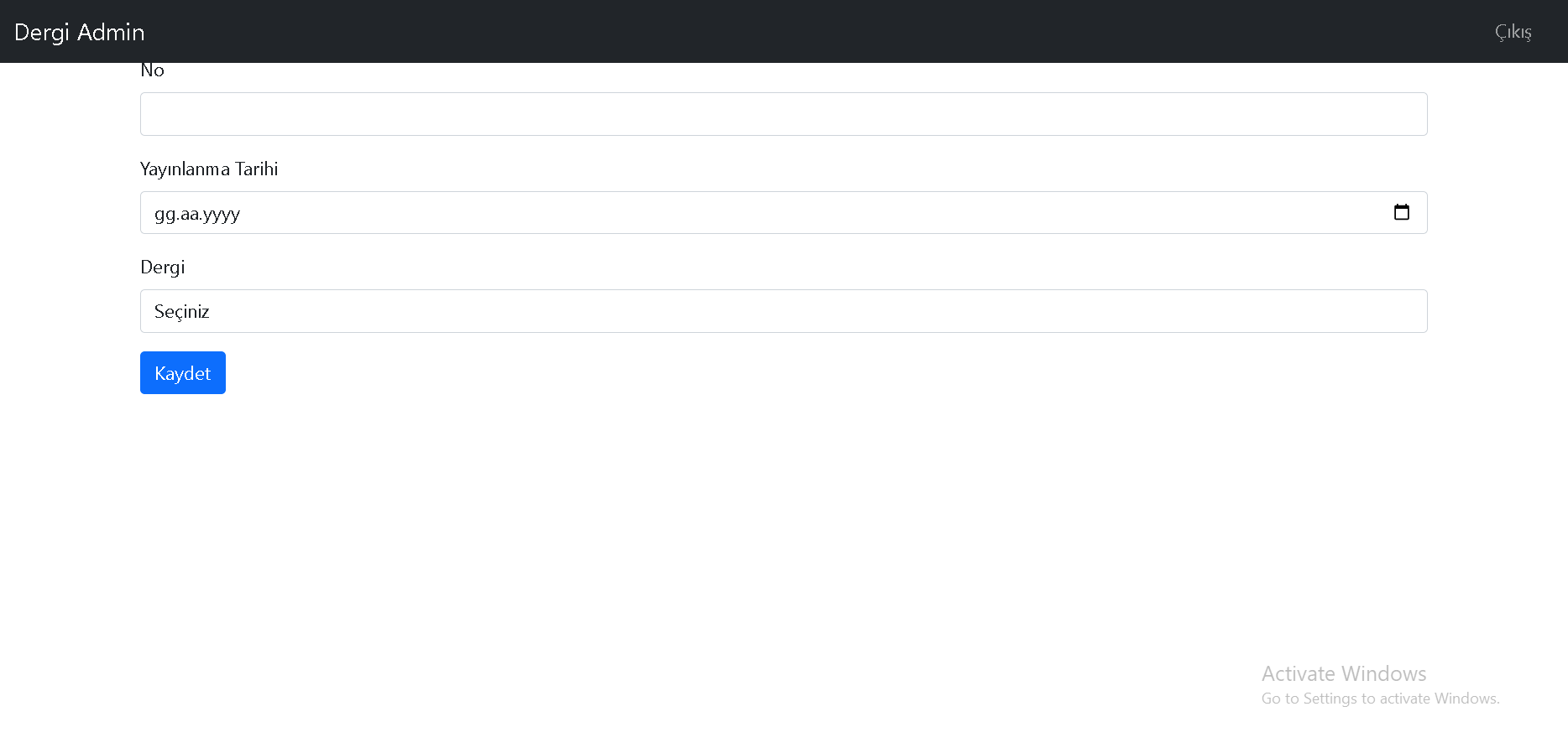 GitHub - dogukanonay3/DergiCms_: Kullanılar Teknolojiler -Repository Pattern -Dependency ...