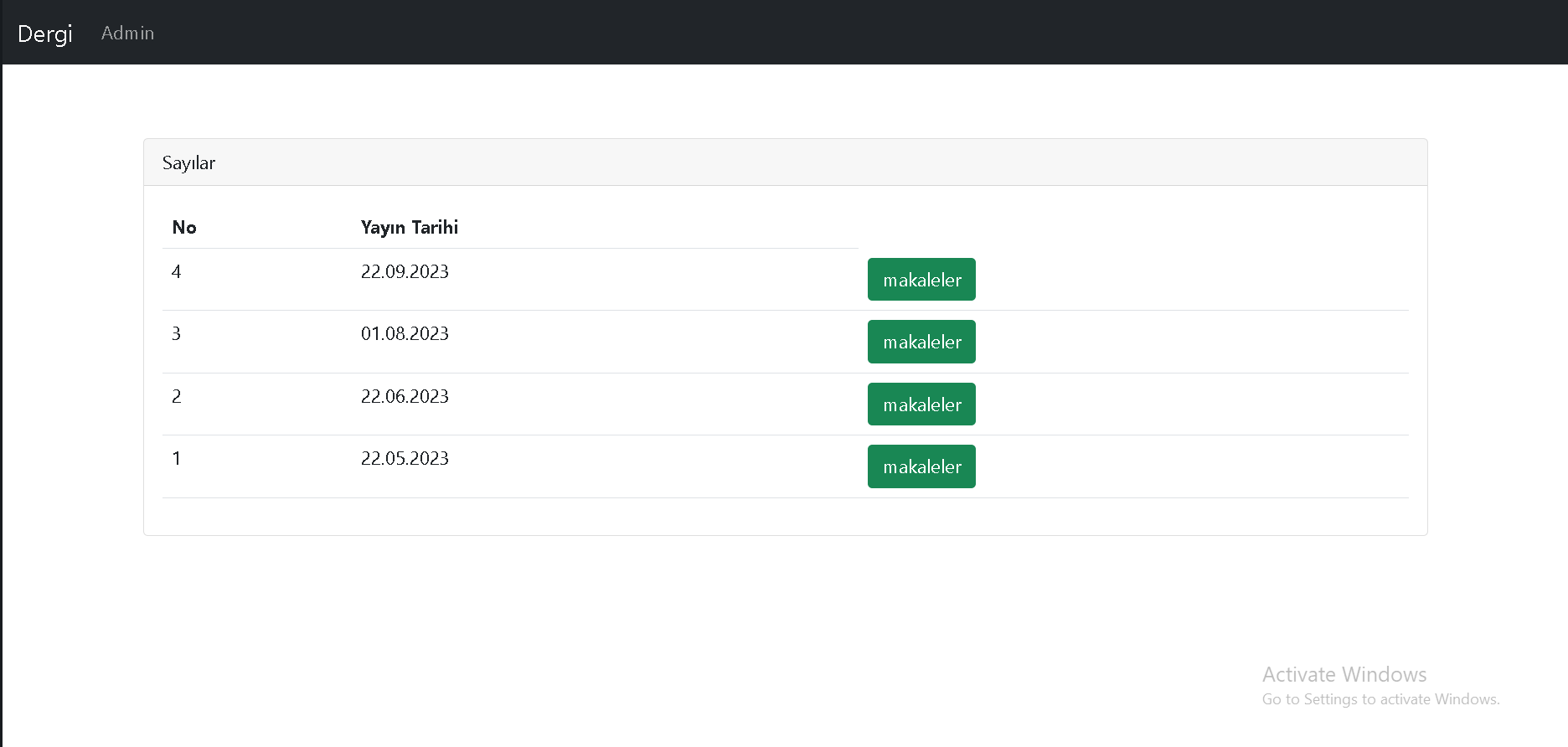 GitHub - dogukanonay3/DergiCms_: Kullanılar Teknolojiler -Repository ...