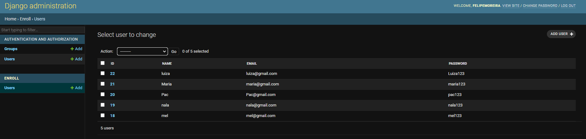 GitHub - FelipeM0reira/CRUD-django: Criando CRUD em Django