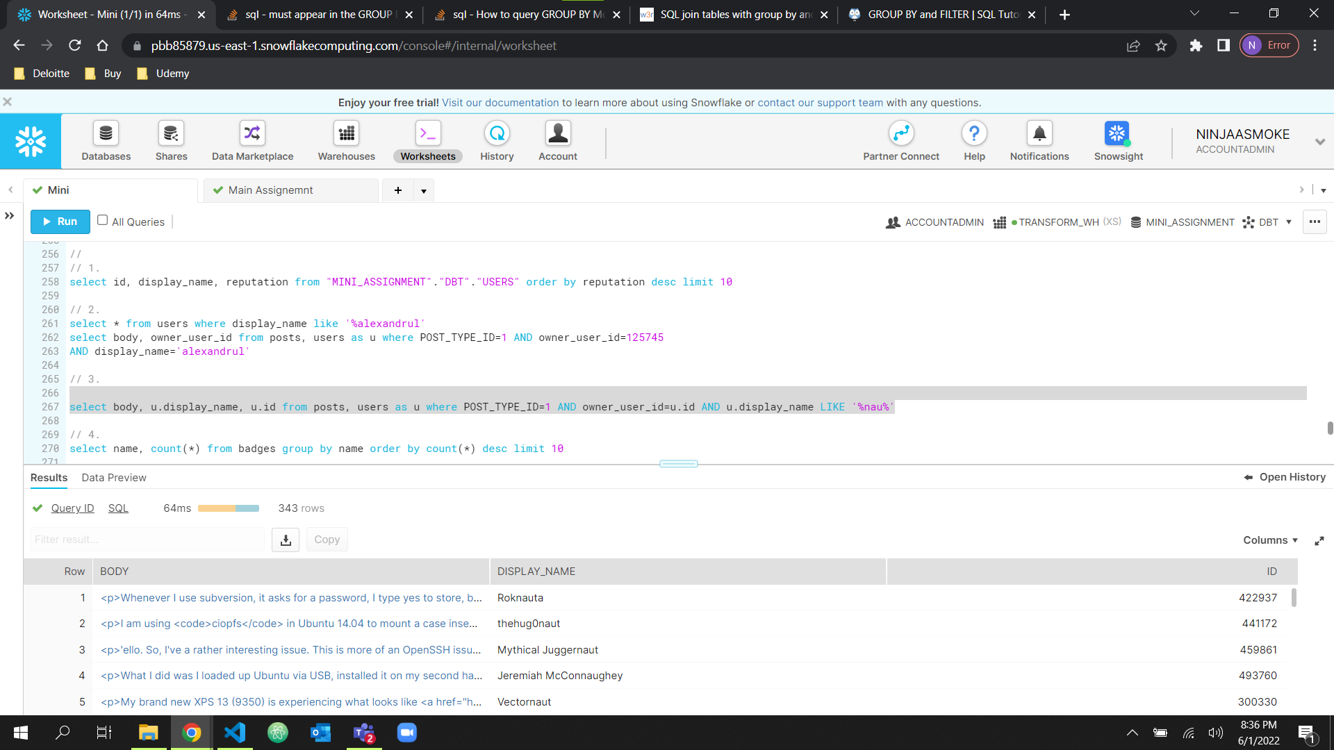 GitHub - nithin-deloitte/learn-dbt
