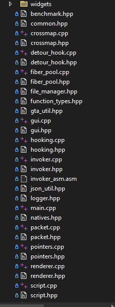 [Request]: Loose backend files should be organized · Issue #872 · YimMenu/YimMenu · GitHub