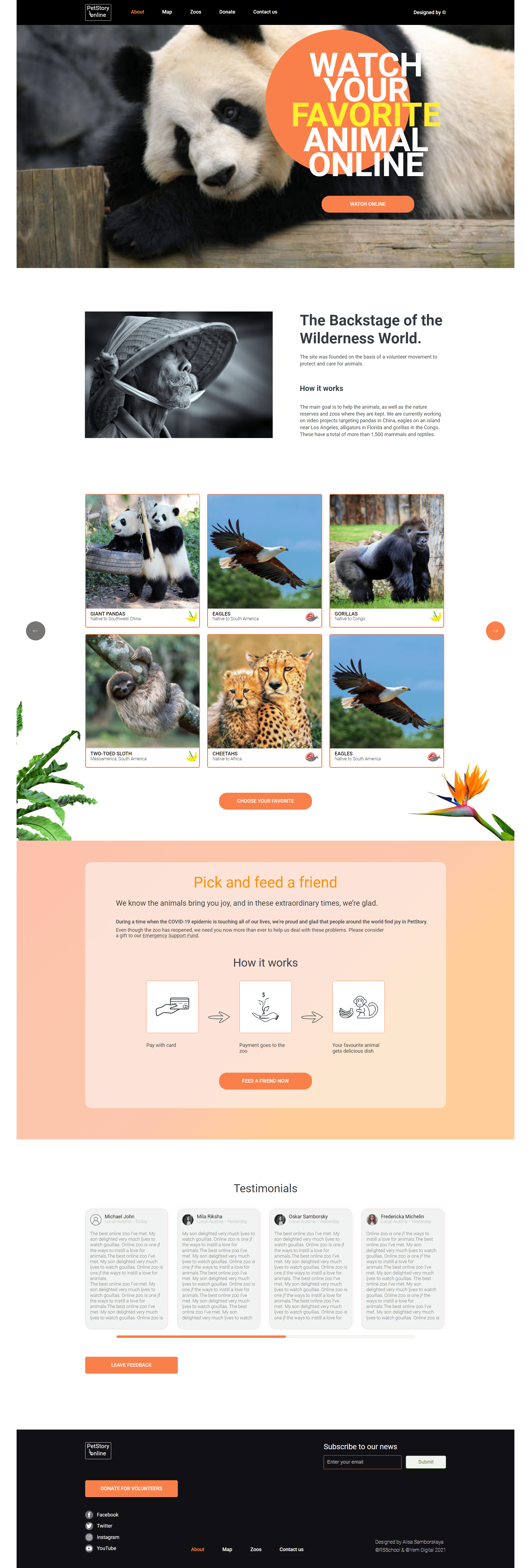 GitHub - bilokrylets/study-online-zoo