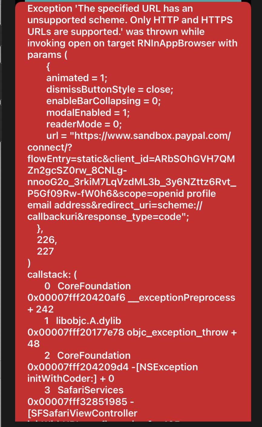 Unsupported URL scheme · Issue #238 · proyecto26/react-native-inappbrowser · GitHub