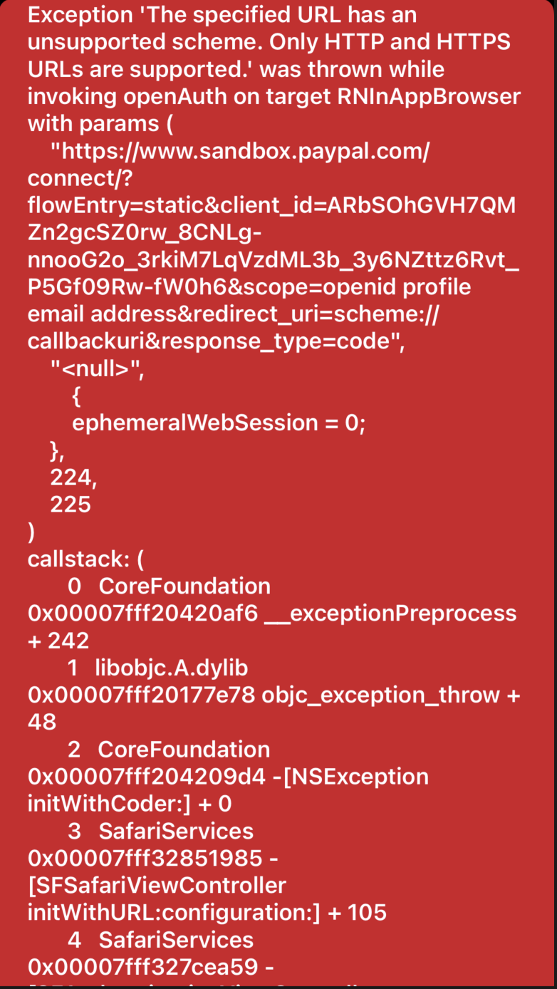 Unsupported URL scheme · Issue #238 · proyecto26/react-native-inappbrowser · GitHub