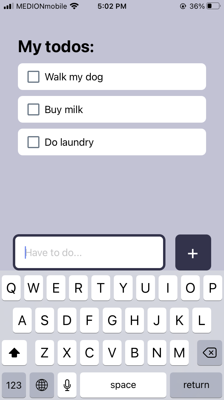 Github Whl99 Todolist Redux React Native A Simple Todo List Built By React Native Manage