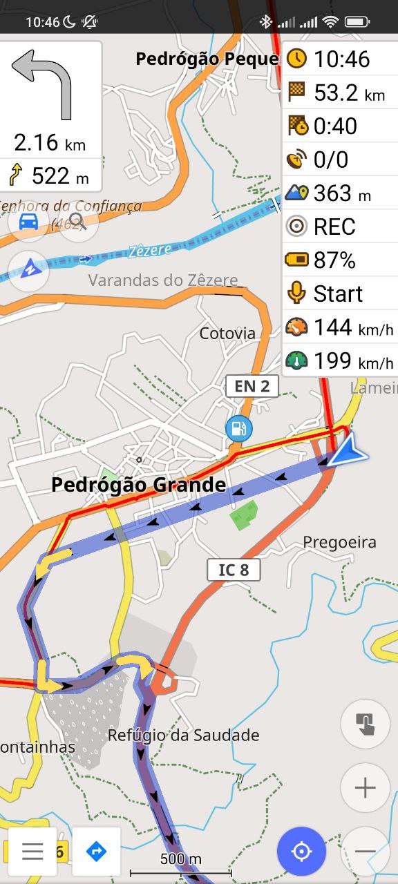 Straight line when recalculating route · Issue #16475 · osmandapp ...