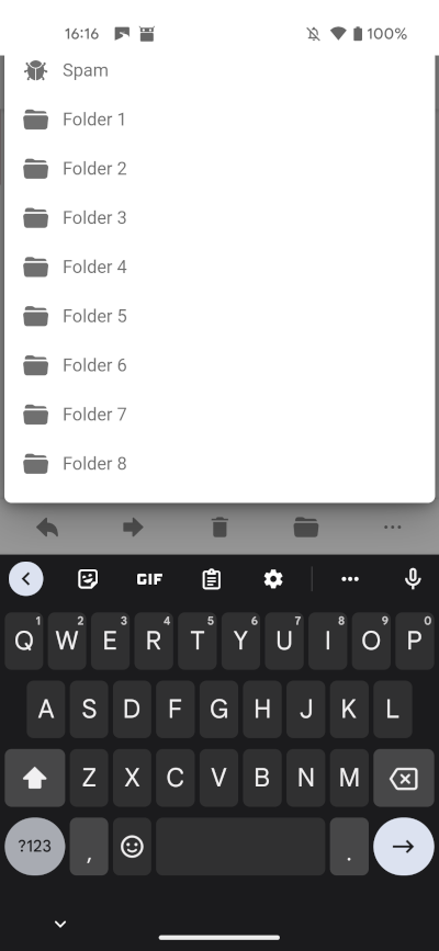 Keyboard moves Folder Selection Dialog upwards. · Issue #4683 · tutao/tutanota · GitHub