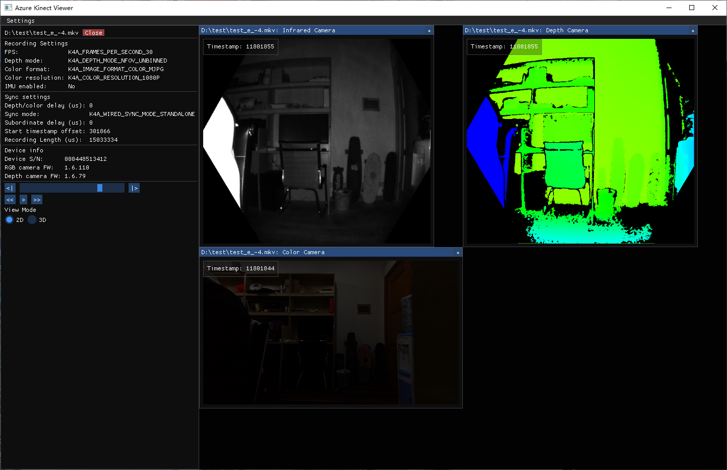 When recording files using the recorder tool, the image appears very dark in manual exposure ...