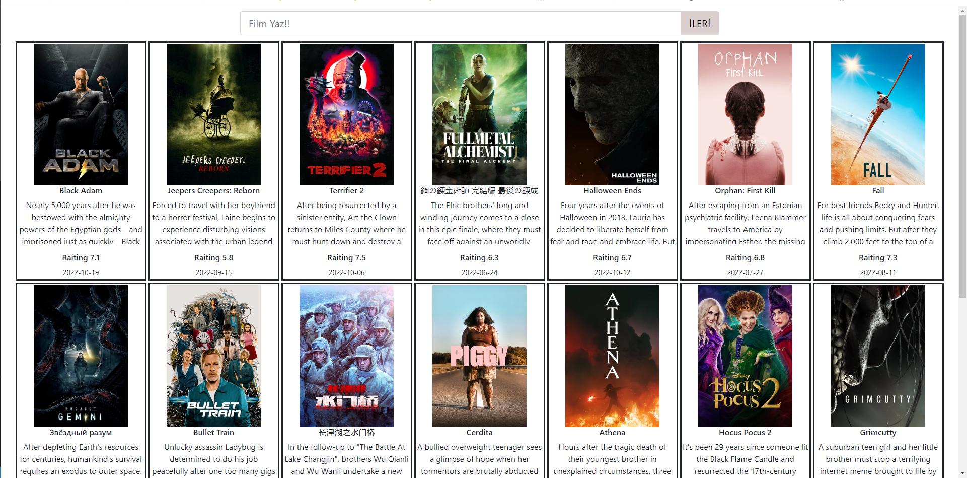 GitHub - BurhanSaglanmak/Movie-App: Api ile film datası alıp, arama yapılabilen uygulama
