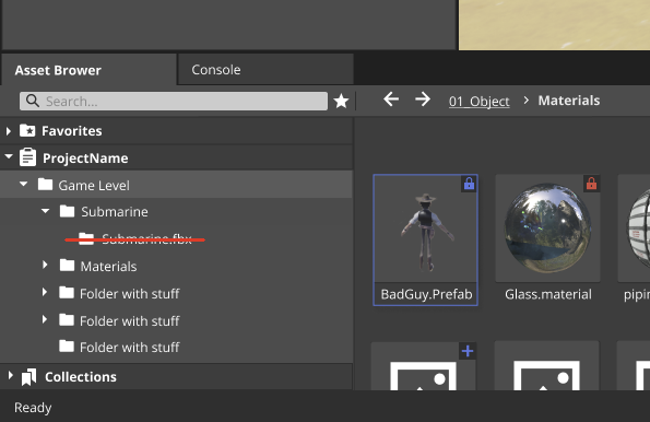 Create a directory-only mode for the Asset Browser tree view · Issue #13309 · o3de/o3de · GitHub