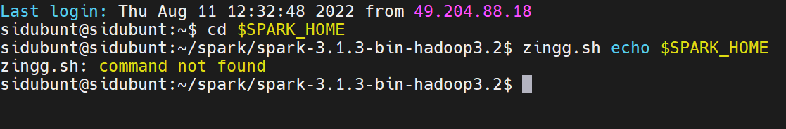 Getting Error while running zingg on ubuntu machine · Issue #432 · zinggAI/zingg · GitHub