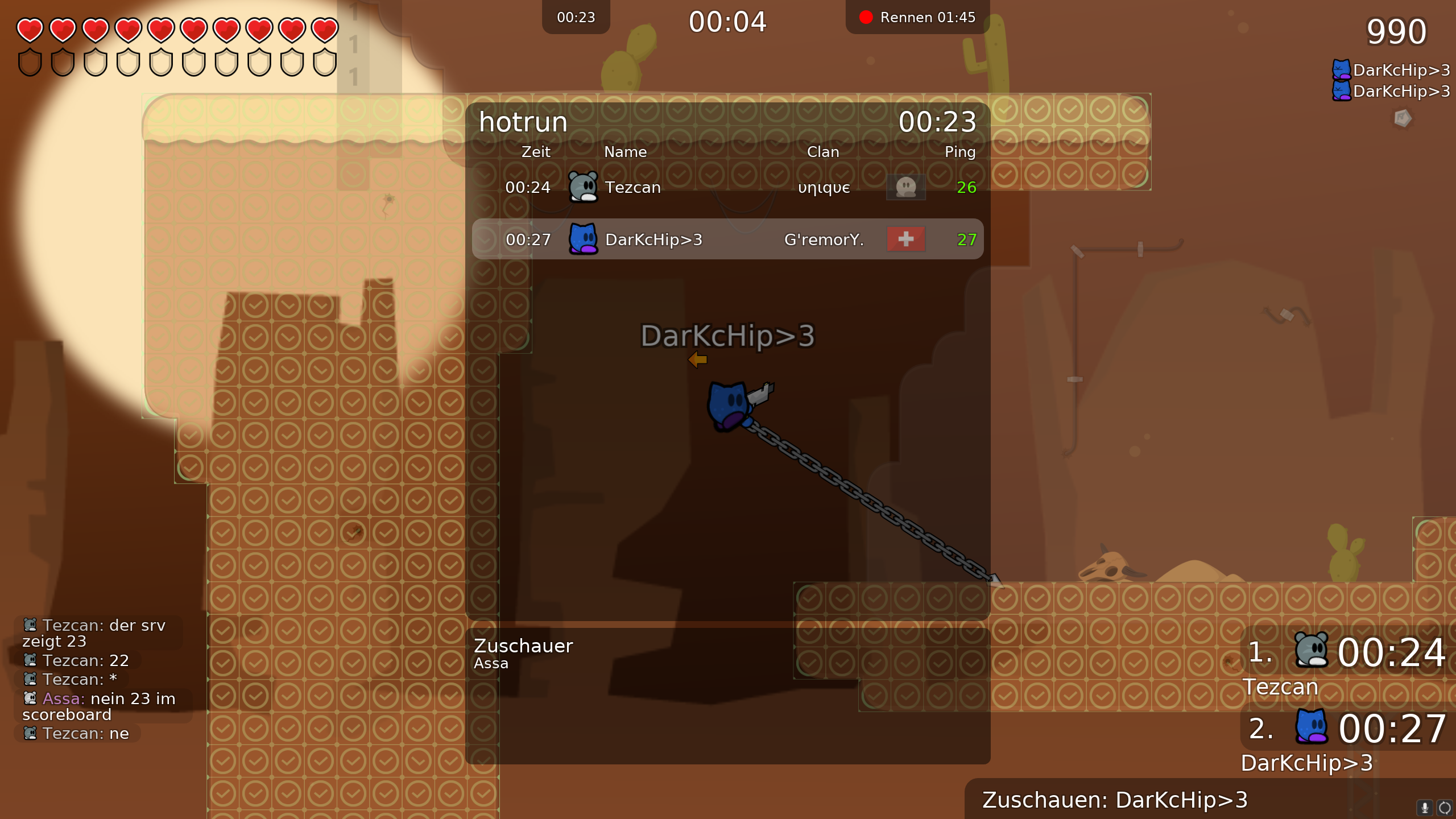 Scoreboard bug on precise times · Issue #6453 · ddnet/ddnet · GitHub