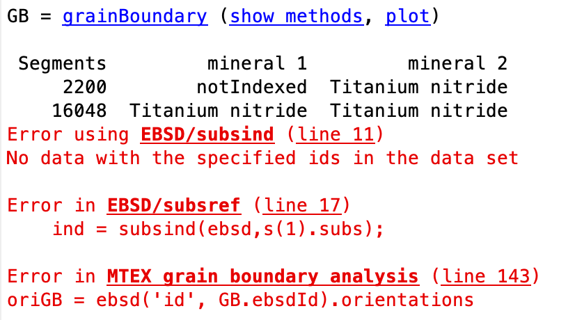 Grain boundary misorientation axis in specimen coordinate · mtex-toolbox mtex · Discussion #1419 ...