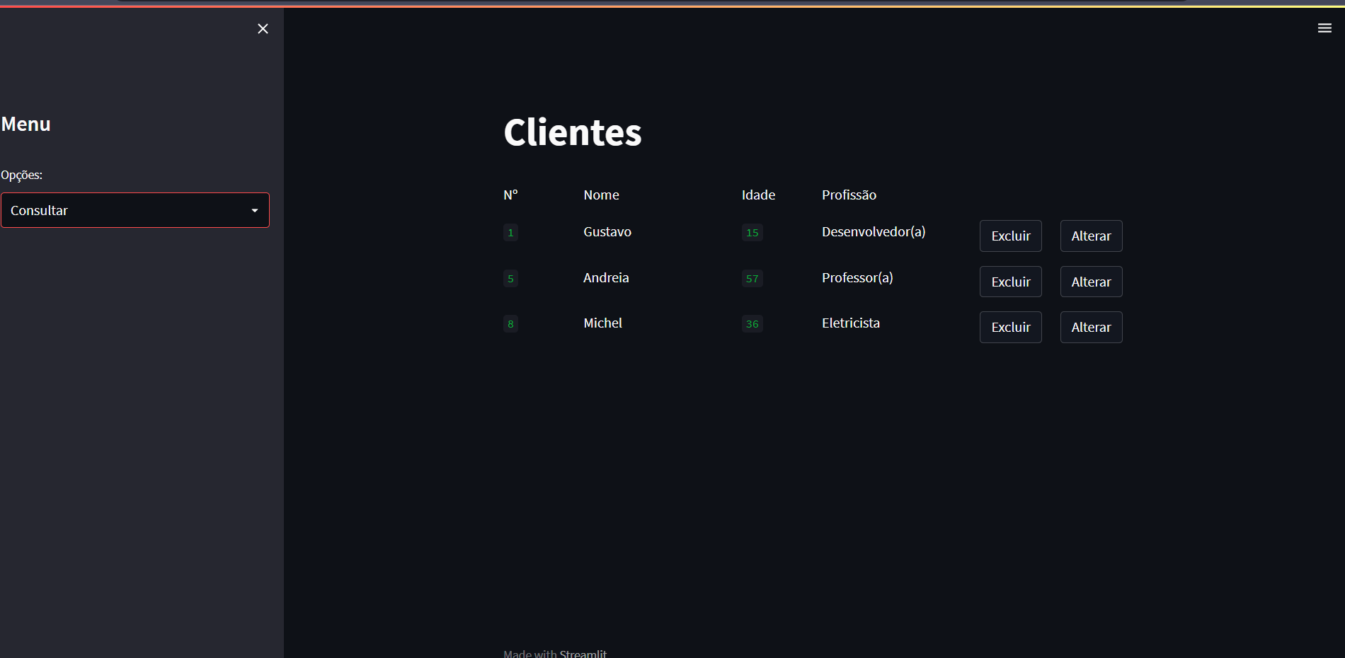 GitHub - Gustavo-michel/WEB-CRUD-PYTHON: Upando novamente no novo ... GitHub - Gustavo-michel/WEB-CRUD-PYTHON: Upando novamente no novo ...