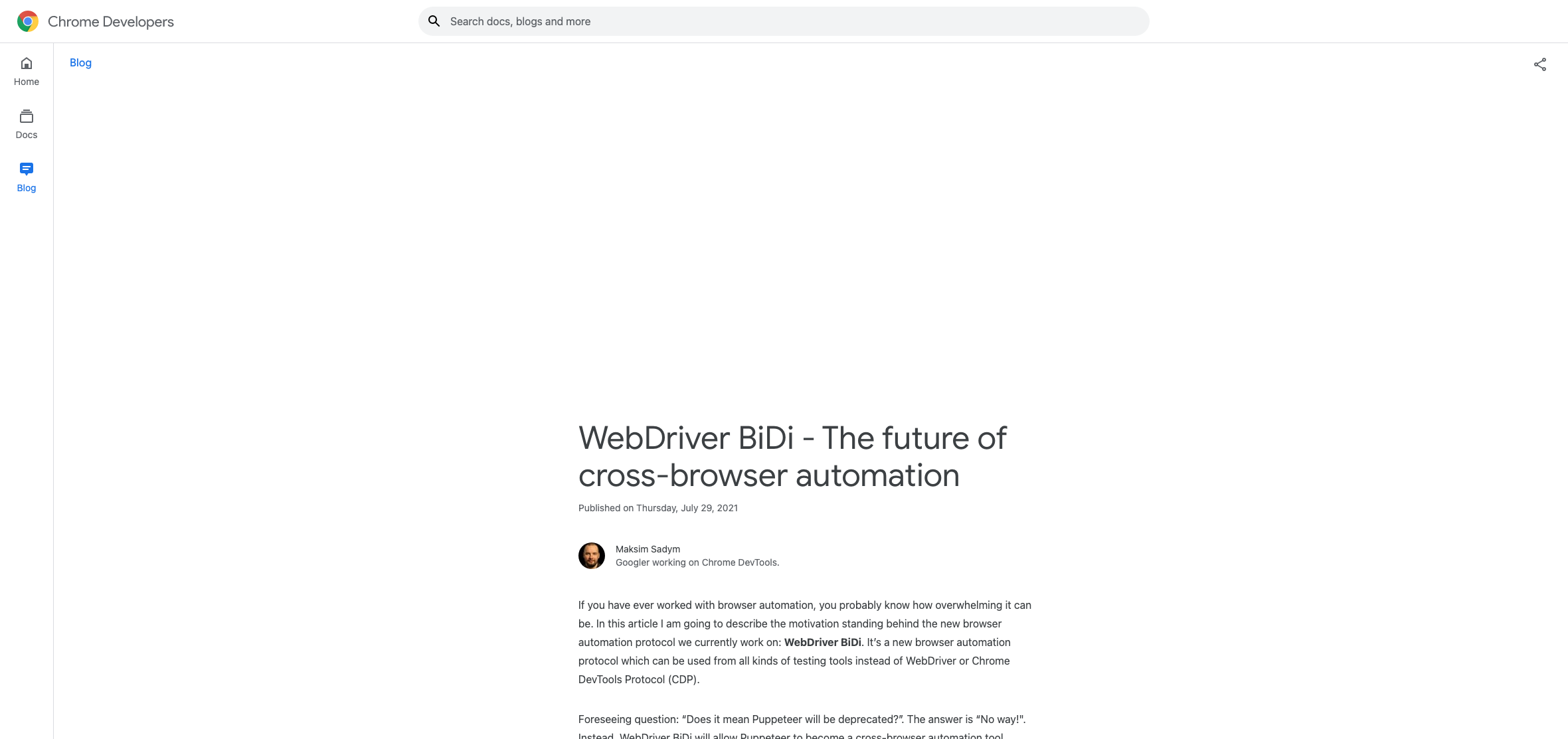 Content sticks to the right side of the page in very wide windows · Issue #1066 · GoogleChrome ...