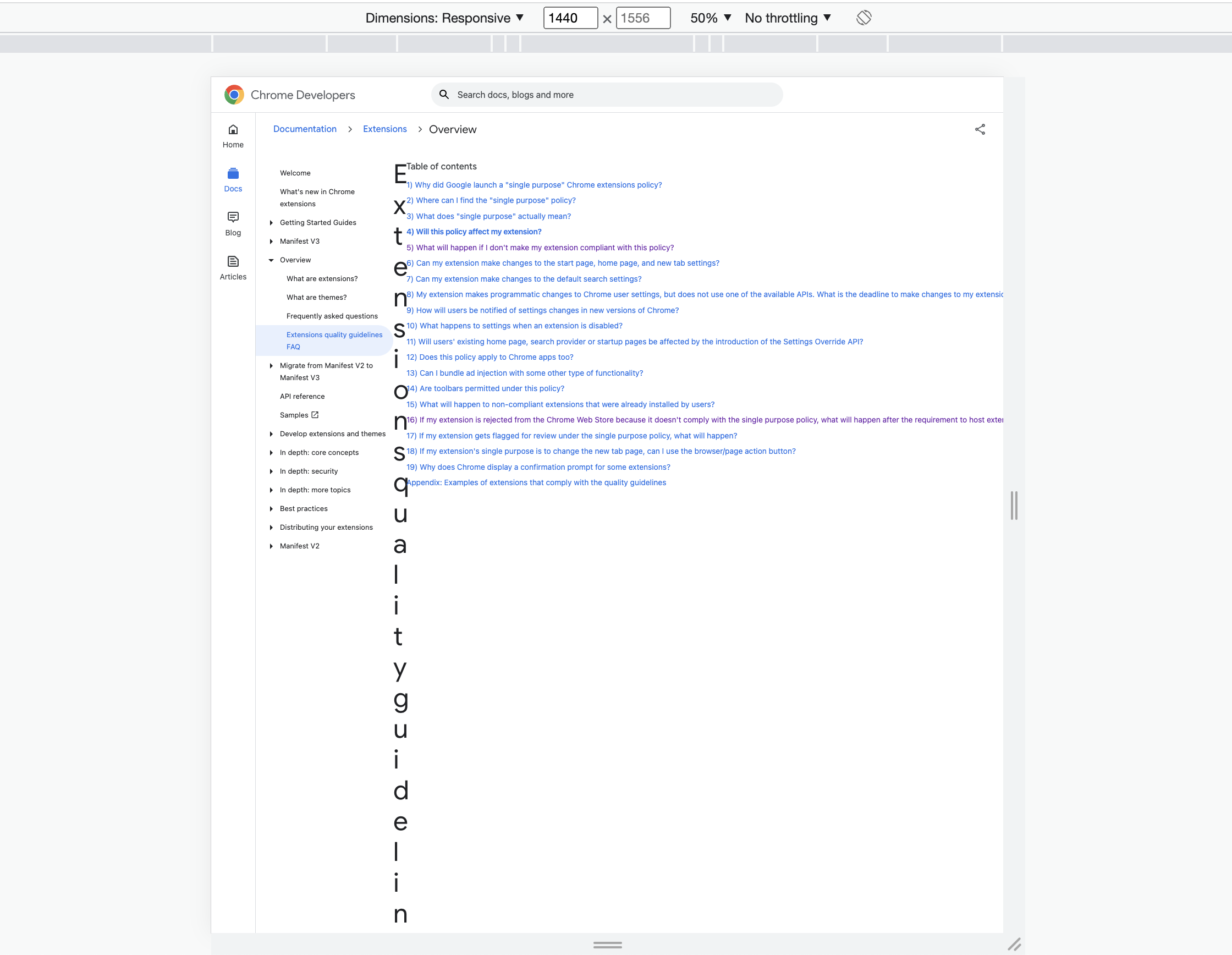 TOC takes over entire page content in a wide window · Issue #4858 · GoogleChrome/developer ...