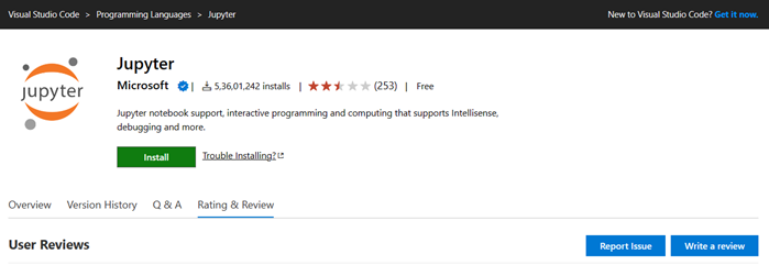 Marketplace Ratings and Review UI enhancement · microsoft vscode ...