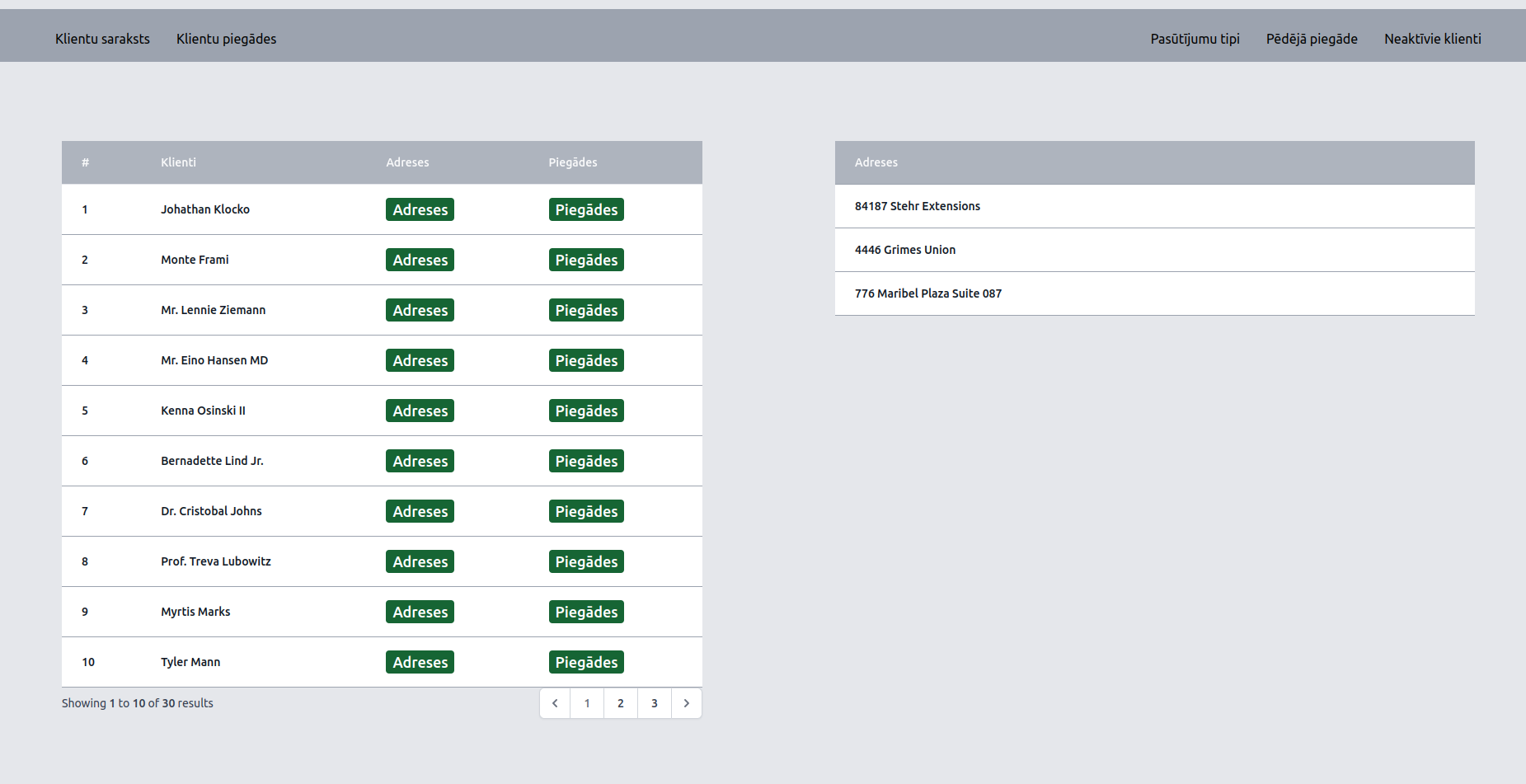 GitHub - Alvis-Apins/ClientsAndOrders