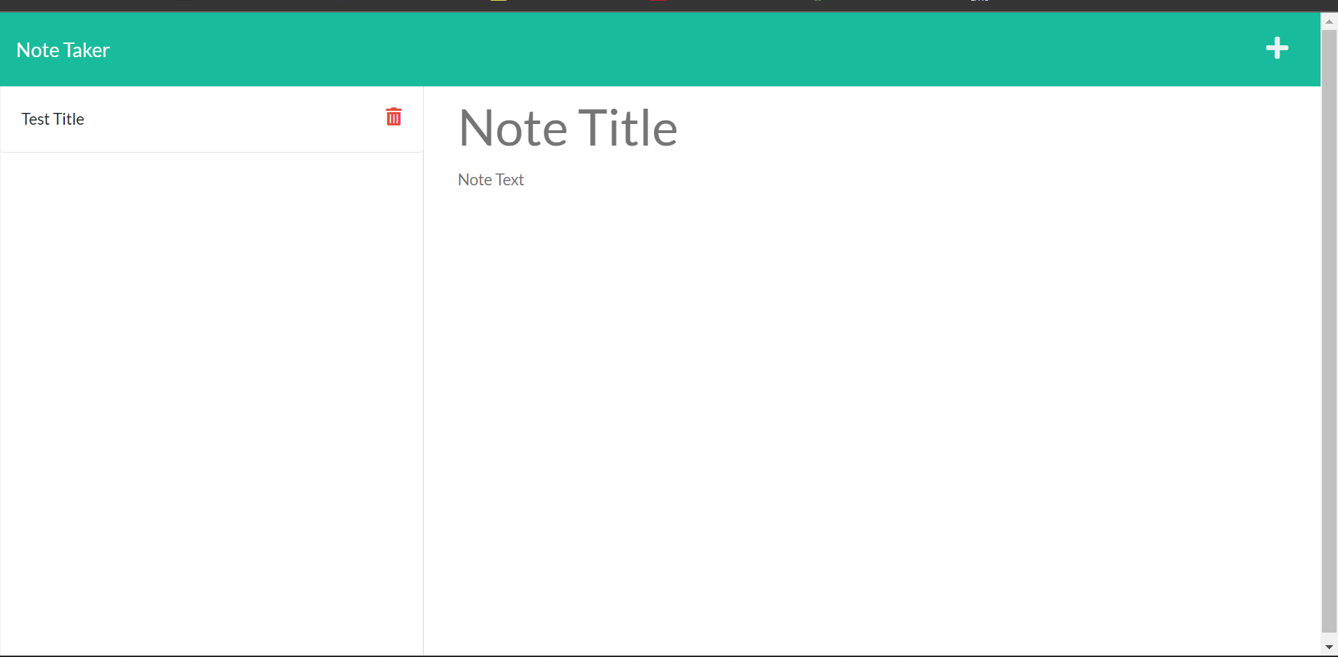 GitHub - Kwasi-Dankwa/notetaker-fiesta: The goal is to create an app called Note Taker that can ...