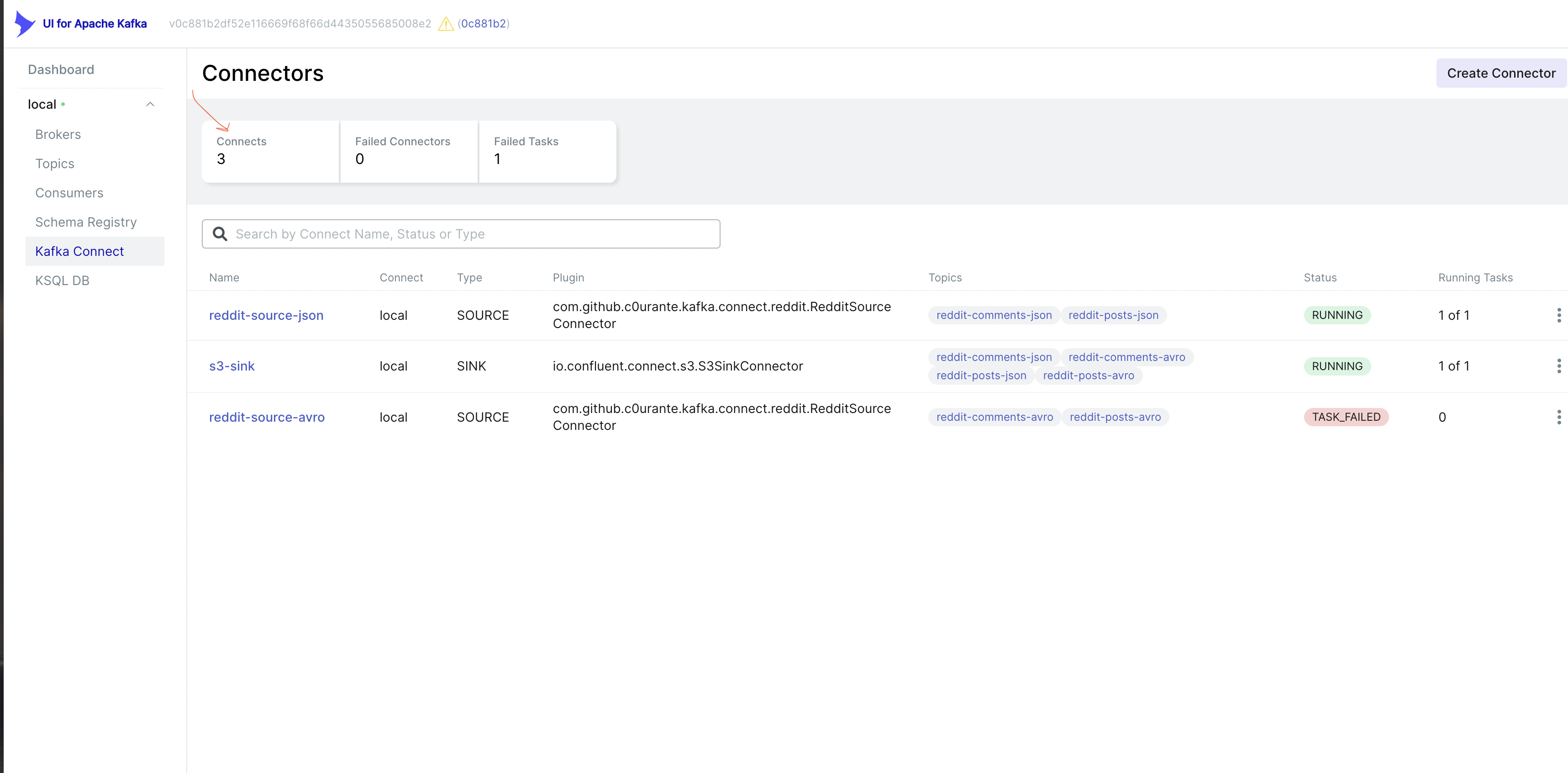 Rename connects to connectors · Issue #2037 · provectus/kafka-ui · GitHub