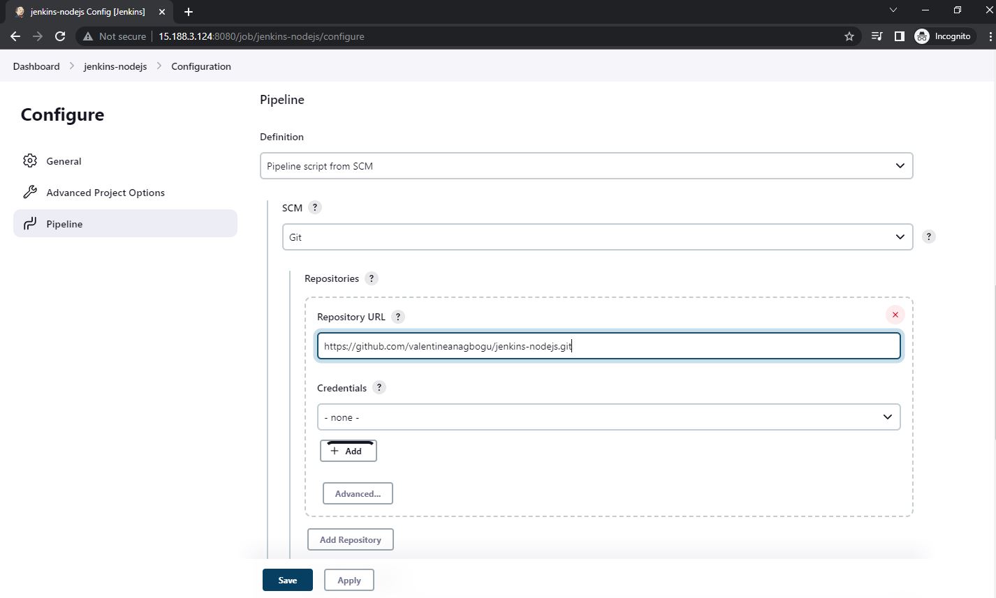GitHub - valentineanagbogu/jenkins-nodejs
