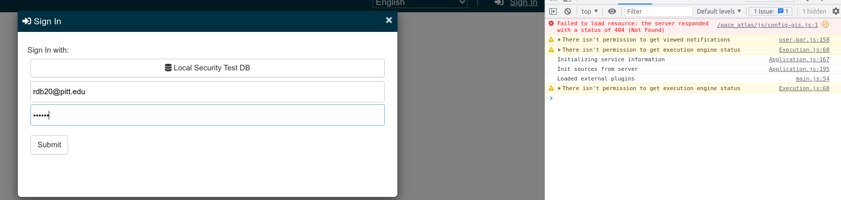 Basic Security on 2.12 - authorization broke? Unable to set configuration or get execution ...