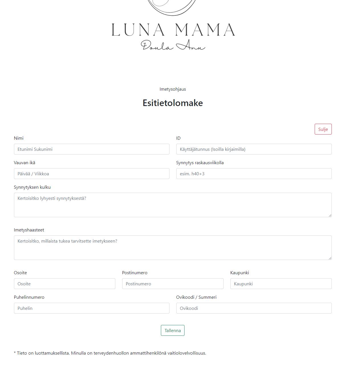 GitHub - Richard-Rico/LM-Lomake-React-frontend