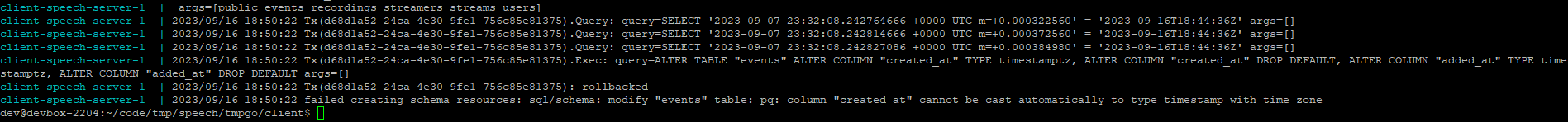 Timestamp Failing With Auto Migration · Issue 3790 · Entent · Github 