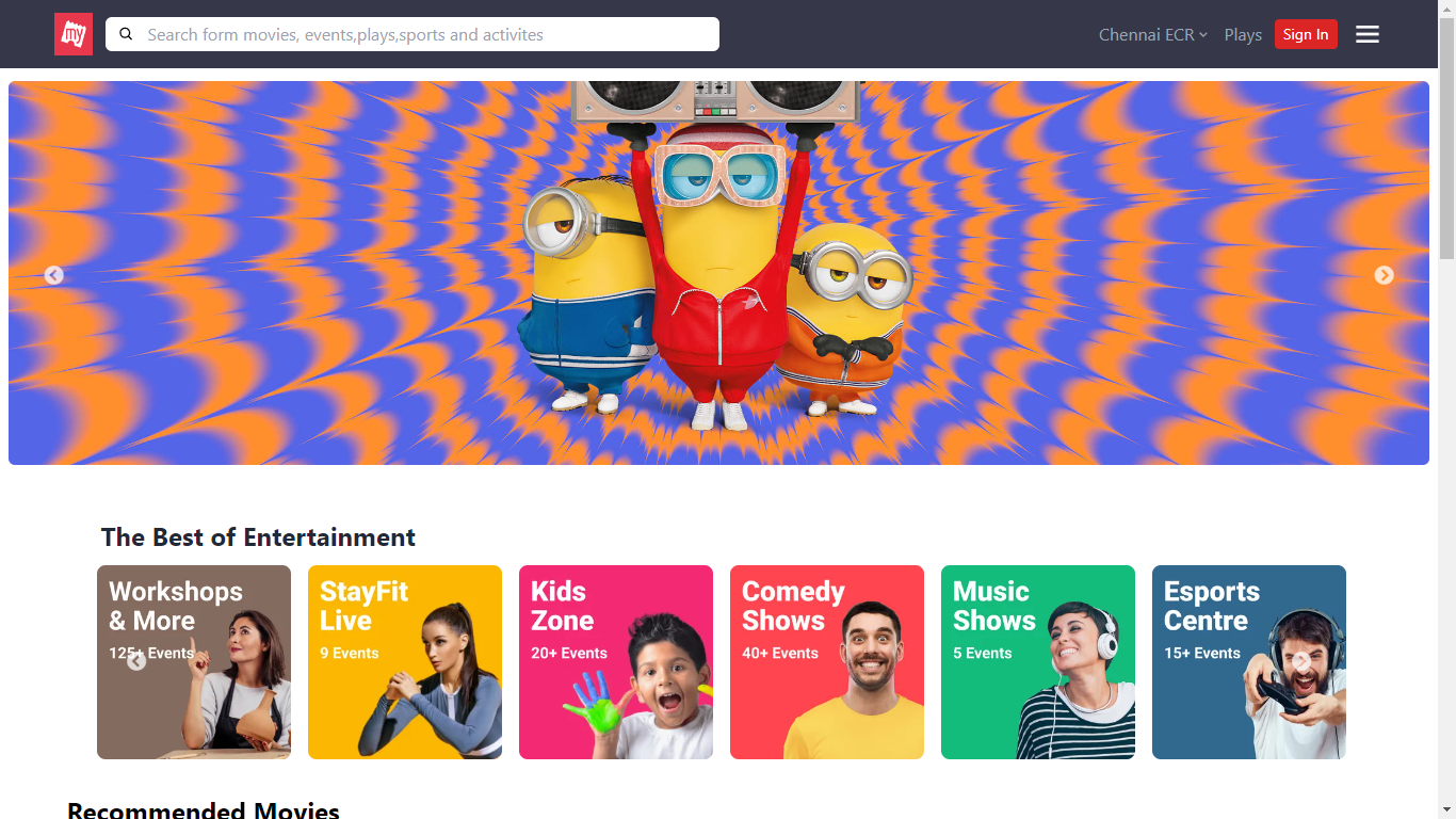 GitHub - Vkparamesh/BookMyShow