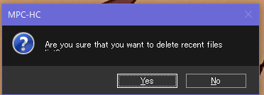 Dialog of clear file histories has incorrect window size · Issue #1365 · clsid2/mpc-hc · GitHub