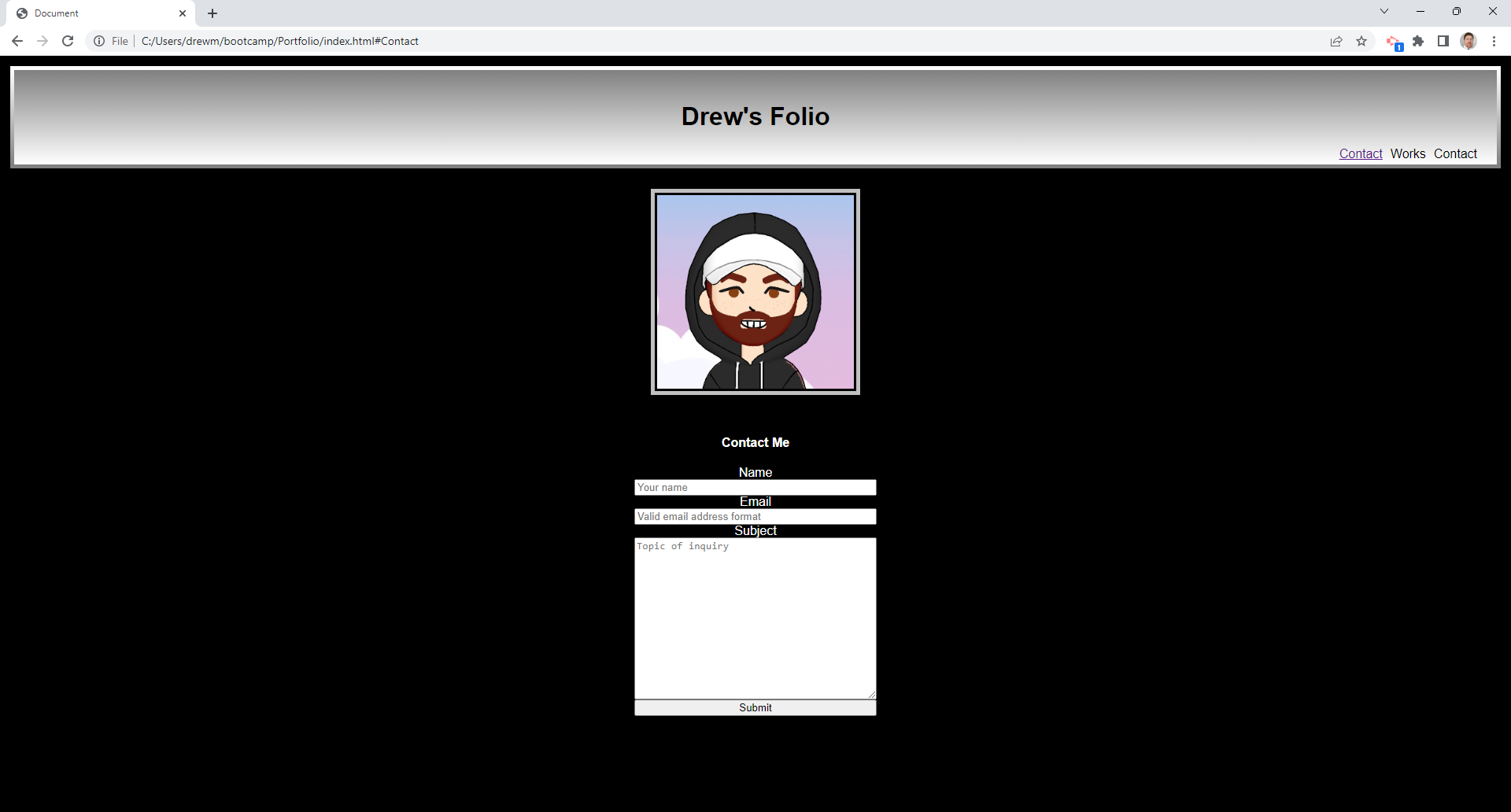 GitHub - SaintOfMirren/Portfolio
