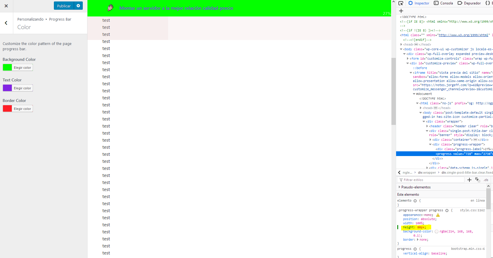 Firefox: progress bar almost invisible · Issue #6 · terrylinooo/mynote · GitHub