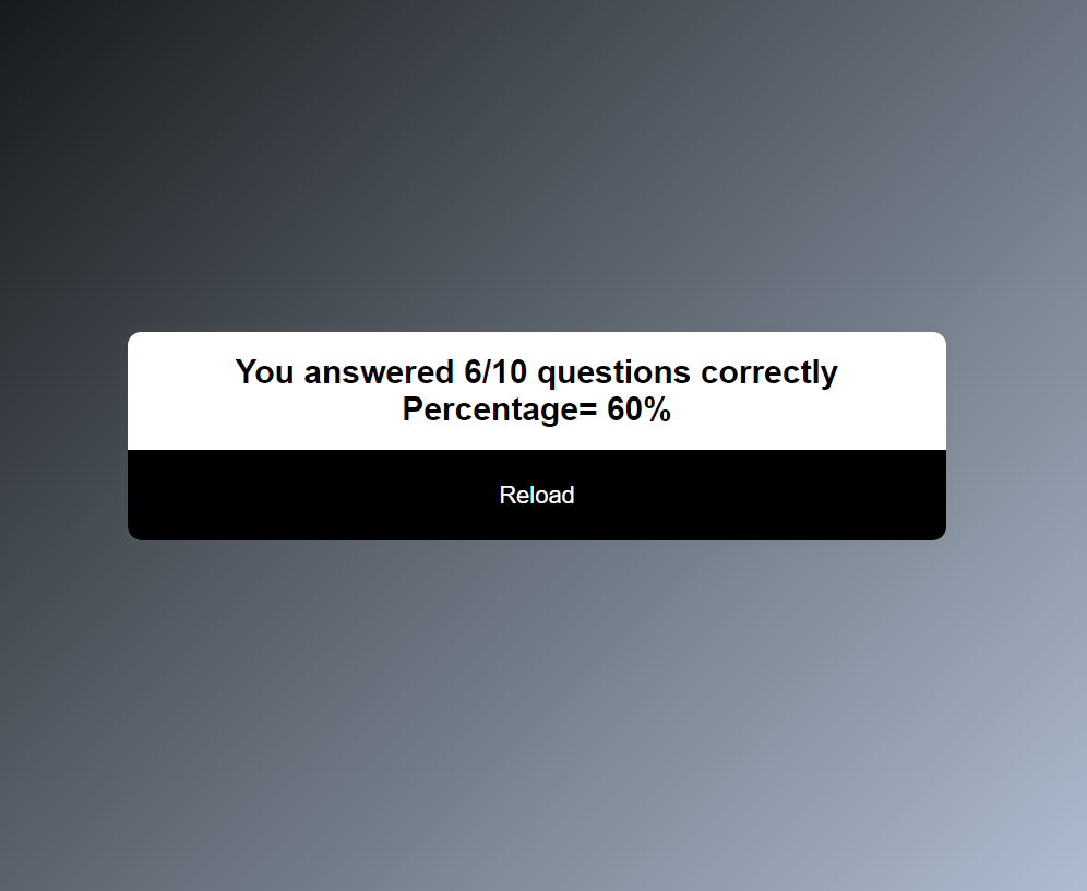 GitHub - Aartikarale/Quiz_game: Developed using HTML, CSS, JAVASCRIPT