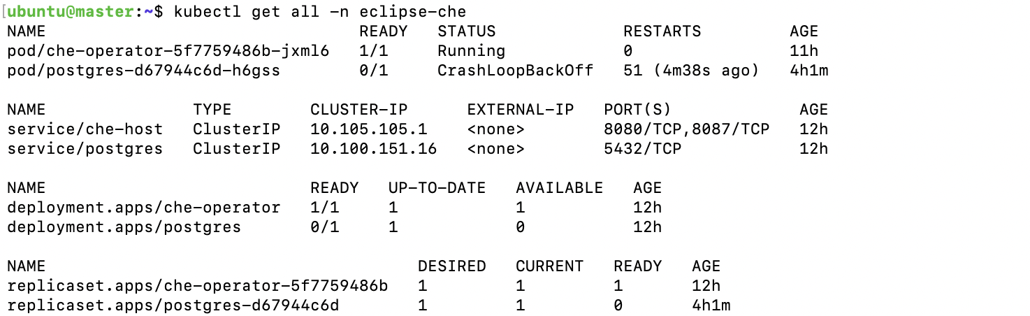 feeling hopeless while trying to setup eclipse che on k8s cluster · Issue #21362 · eclipse-che ...